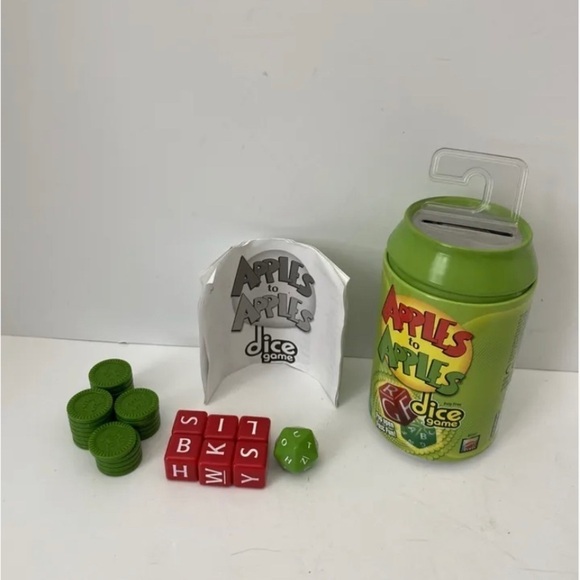 Mattel | Games | Apples To Apples Dice Game In A Can | Poshmark